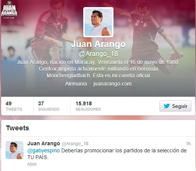 Juan Arango y Gabriel Cichero criticron a Gaby Espino por promocionar a la selección de México ...