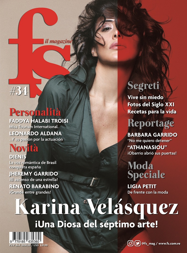 Karina Velásquez es la nueva imagen de »FS Magazine» (+Fotos) | Rumberos